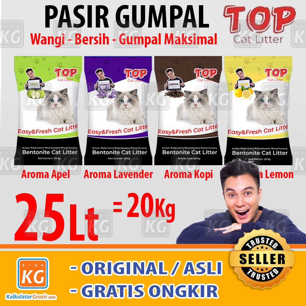 jual-pasir-kucing-wangi-aroma-top-cat-litter-bentonite-25-l-25-liter