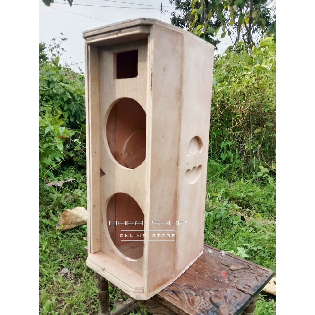 Jual Box Speaker SR 8 Inch Double plus Tweter // Box Sidefill 8 Inch | Shopee Indonesia