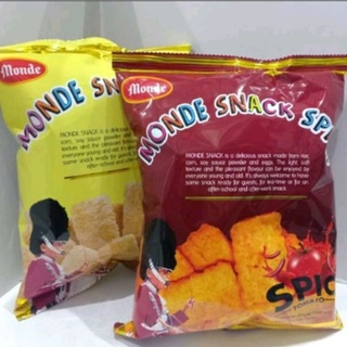 Jual MONDE SNACK GOLD 50GR makanan ringan dari beras jagung | Shopee ...
