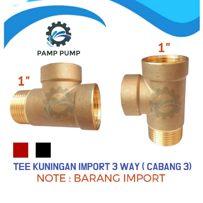 Jual TEE KUNINGAN 3 WAY ATAU CABANG 3 IMPORT | Shopee Indonesia