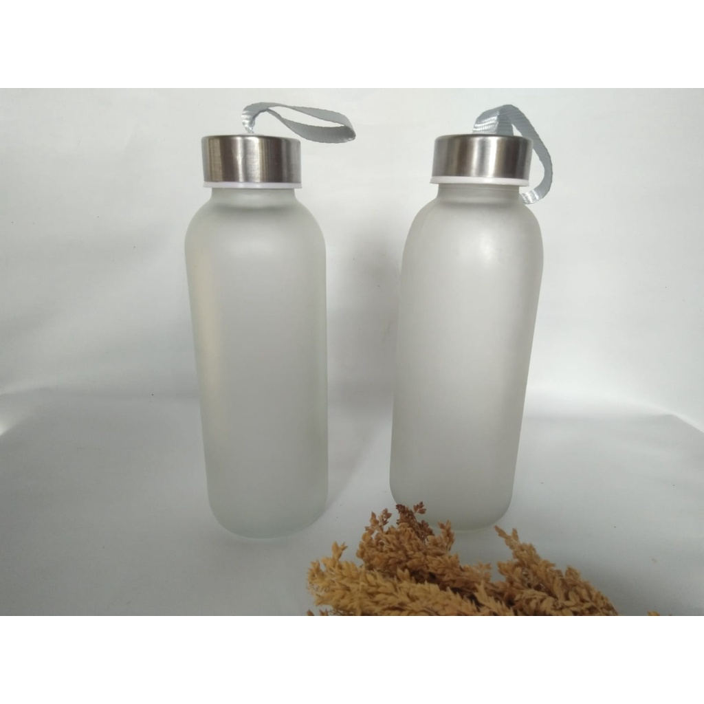 Jual Souvenir Botol Minum Botol Termos Kaca Dof 420ml Tumbler Botol ...