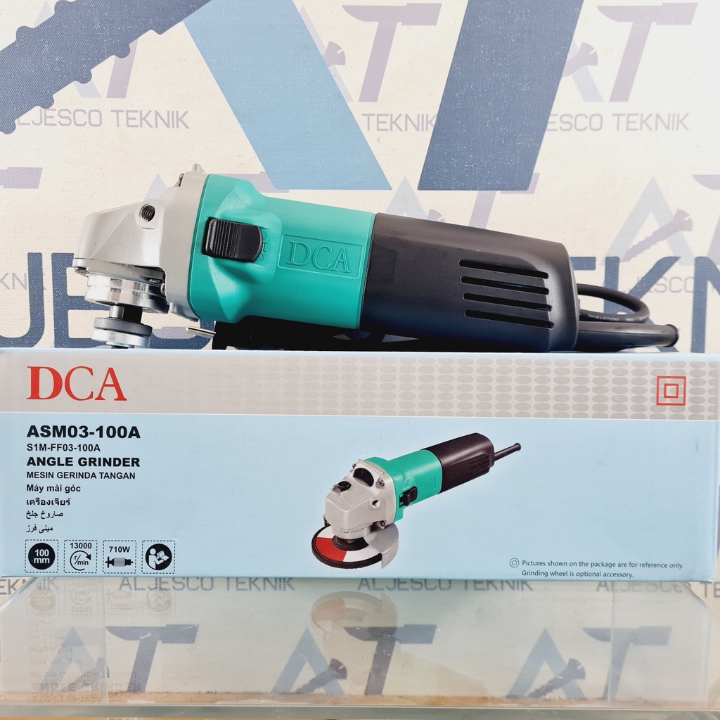 Jual DCA ASM03-100A GERINDA TANGAN 4 INCH - ANGLE GRINDER 100MM ...
