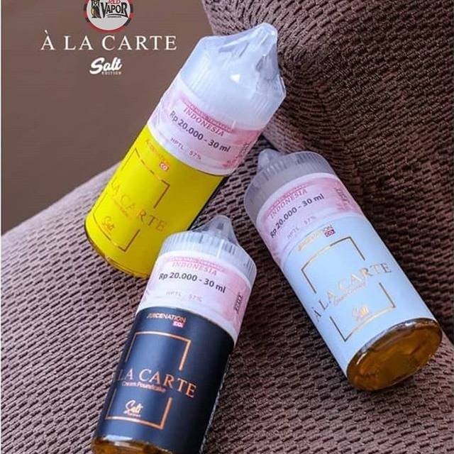 Jual Ala carte saltnic 30ml 25mg liquid salt nic Indonesia|Shopee Indonesia