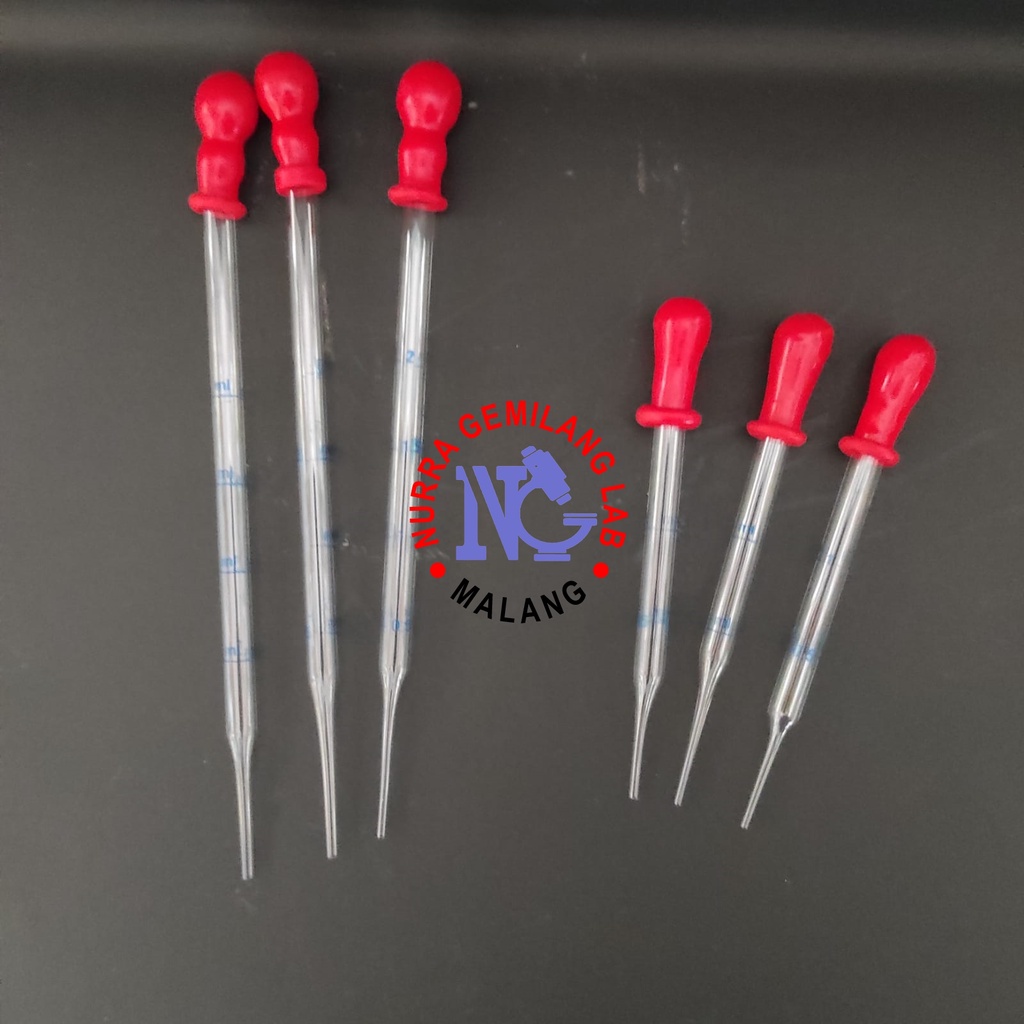Jual pipet tetes kaca berskala pipet ukur berskala | Shopee Indonesia