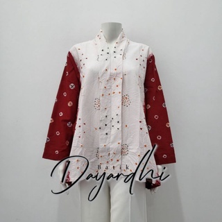 Jual batik merah putih batik wanita merah putih batik agustusan baju ...