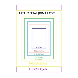 Jual Cetak Print Foto Photo Ukuran Size 10R (20x25) 20cm x 25cm ...