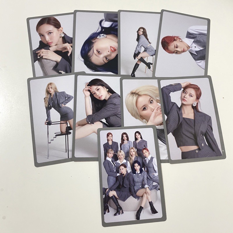 Jual TWICE EYES WIDE OPEN BENEFIT PHOTOCARD STYLE VER | Shopee Indonesia