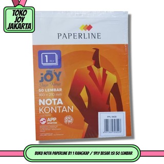 Jual Buku Nota Paperline K1 1 Rangkap / 1Ply Kecil isi 50 Lembar ...
