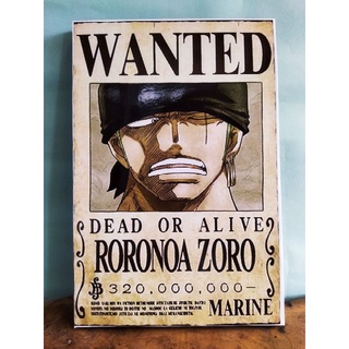 Jual Bingkai Poster Buronan One Piece - RORONOA ZORO | Shopee Indonesia