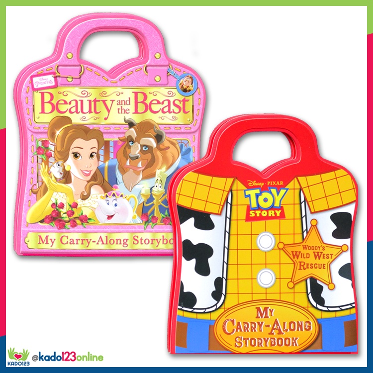 Jual Disney Pixar Toy Story / Disney Princess Beauty and the Beast My ...