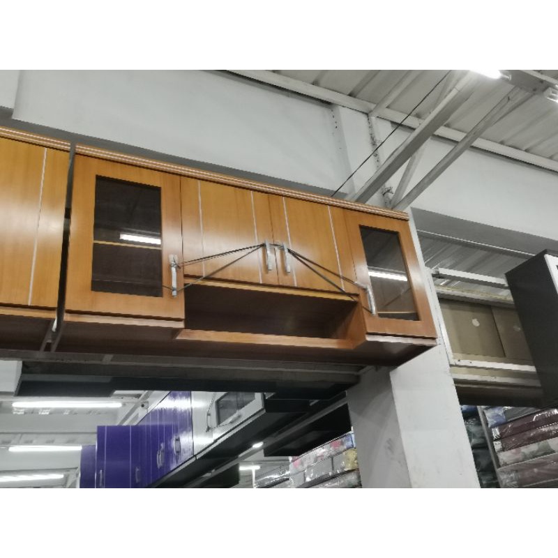 Jual Lemari dapur atas minimalis pintu kayu duco ( Kitchen set atas ...