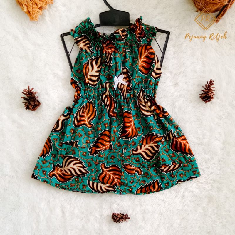 Jual MEHEK Dress bayi perempuan baju pakaian anak cewek batik lucu ...