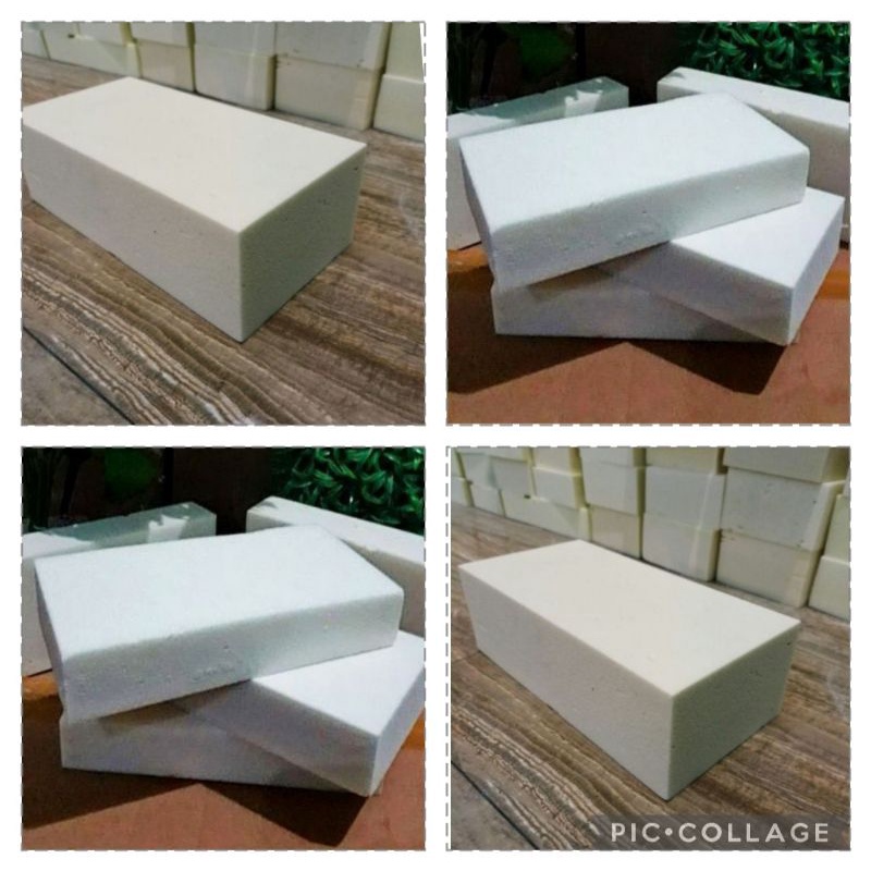 Jual Busa Bunga Kering Floral Foam Putih Cream | Shopee Indonesia