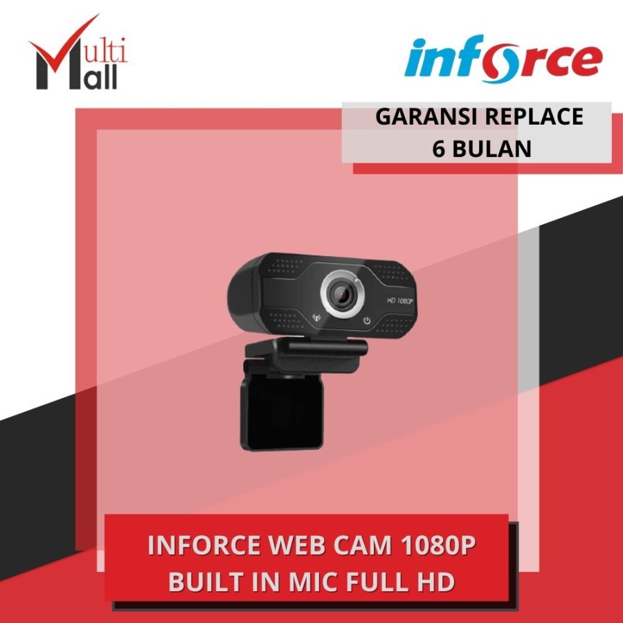 Jual Webcam Inforce HD 1080P 2in1 Mic & Camera | Shopee Indonesia