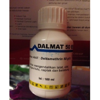 Jual Obat Kutu Dalmat 50 EC 100ml Pembasmi Segala Kutu pada kucing ...