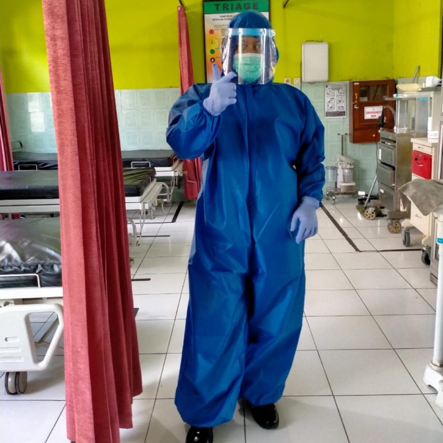 Jual Baju APD / alat pelindung diri corona / baju hazmat (Diutamakan ...