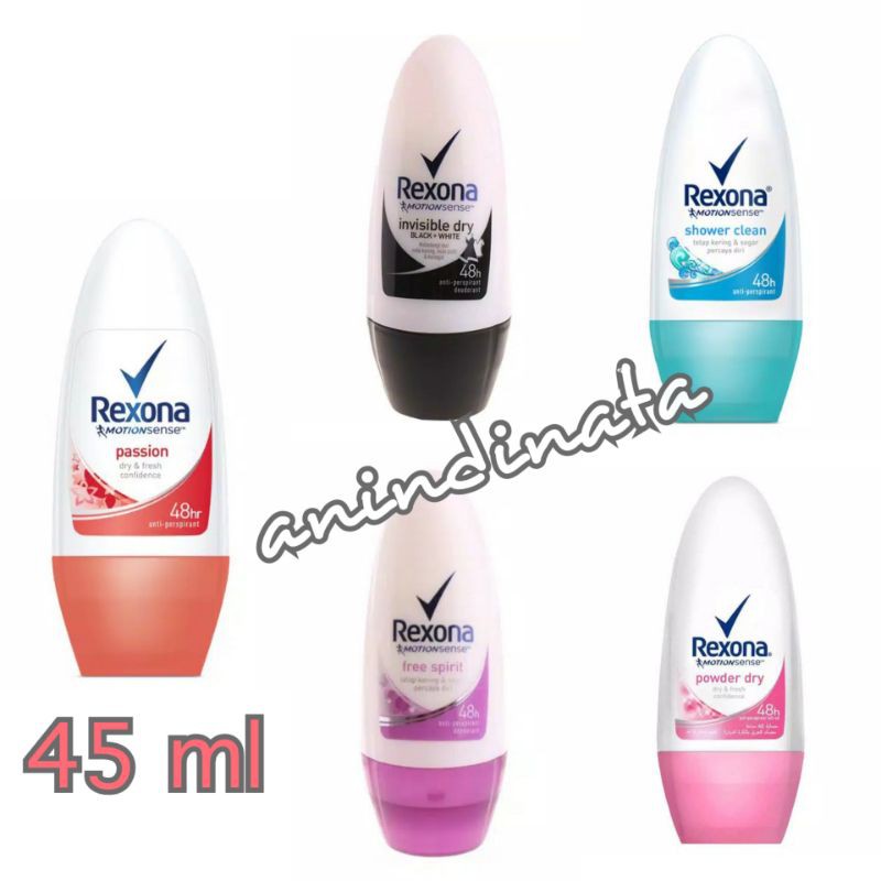 Jual REXONA DEODORANT ROLL ON 45 ML | Shopee Indonesia