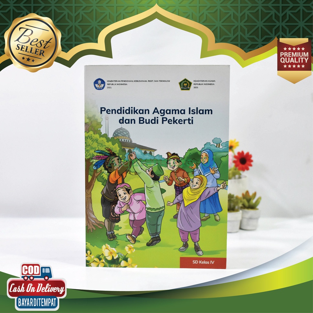 Jual Buku Pelajaran Siswa SD Kelas 4 IV Kemendikbud Mapel Pendidikan Agama Islam dan Budi ...