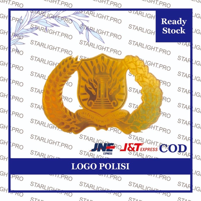 Jual Logo akrilik POLISI/ POLRI/ bahan mahar akrilik / mahar akrilik ...