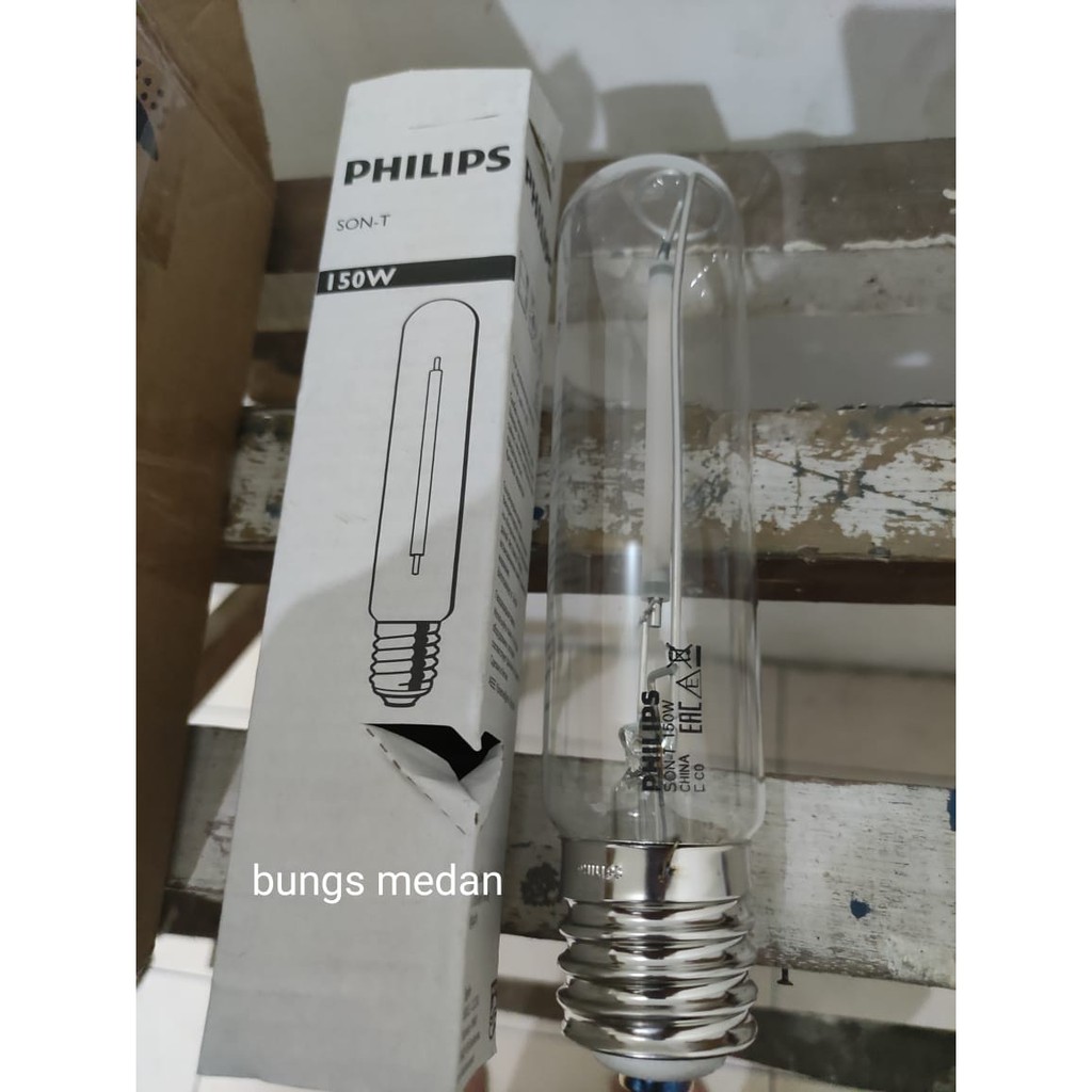 Jual Philips SONT 150W SON-T SON T 150 Watt E40 LAMPU JALAN SOROT ...