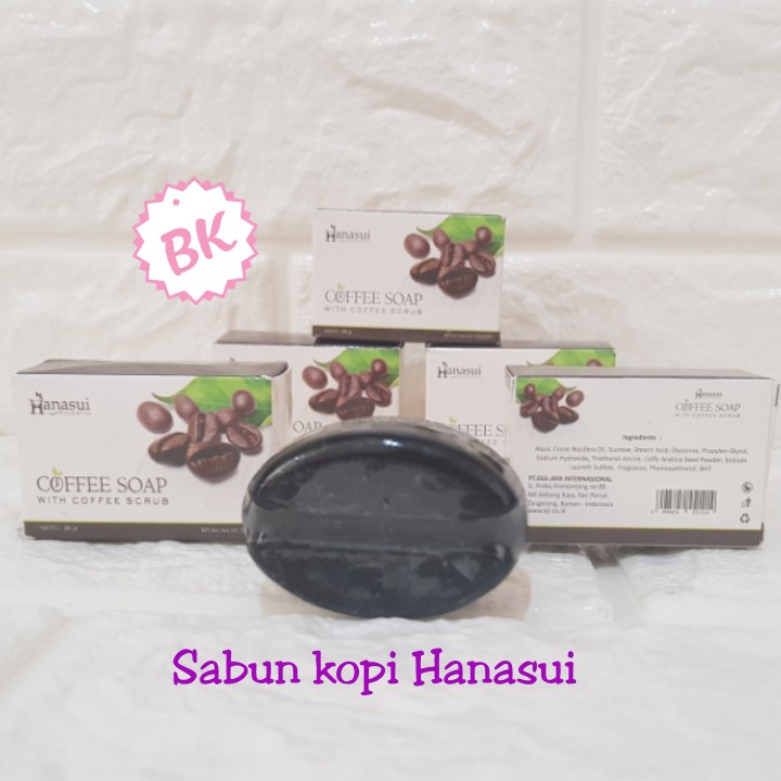 Jual COFFEE SOAP HANASUI BPOM - SABUN KOPI HANASUI - HANASUI COFFEE ...