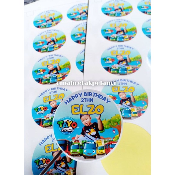 Jual PAKET STIKER ULTAH ANAK CUTTING || STIKER BENTO || Birthday ...
