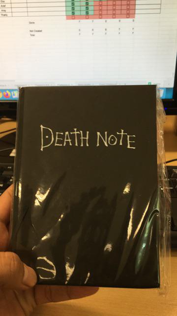 Pocket Book Anime Death Note Buku Tulis Catatan Note Agenda Planner ...