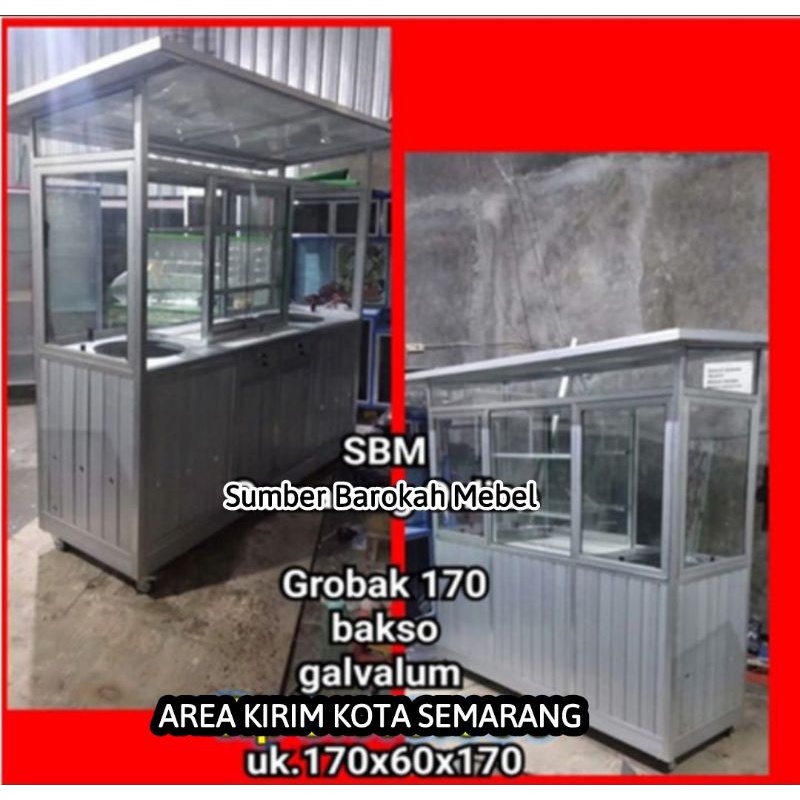 Jual Gerobag Gerobak 170 Bakso - Pre Order (Hanya melayani Semarang ...