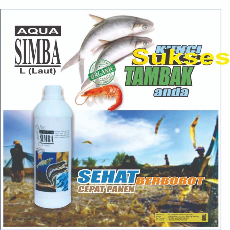 Jual AQUA SIMBA LAUT - Mikroba Probiotik lokal isolat alam Indonesia ...