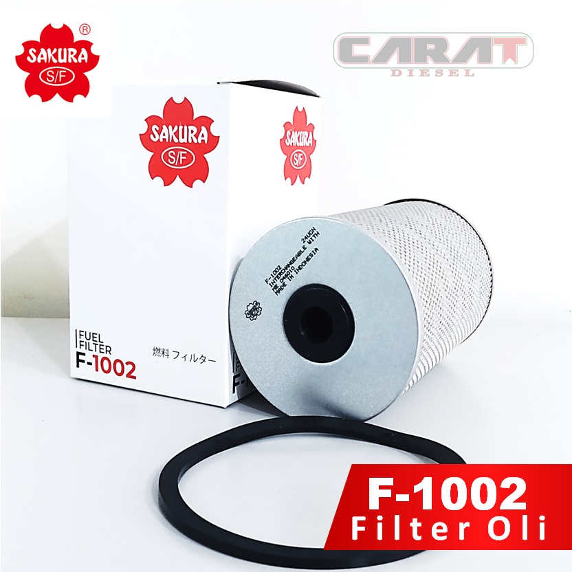 Jual F-1002 F1002 Filter Solar Bawah Sakura Colt Diesel PS100 120 ...