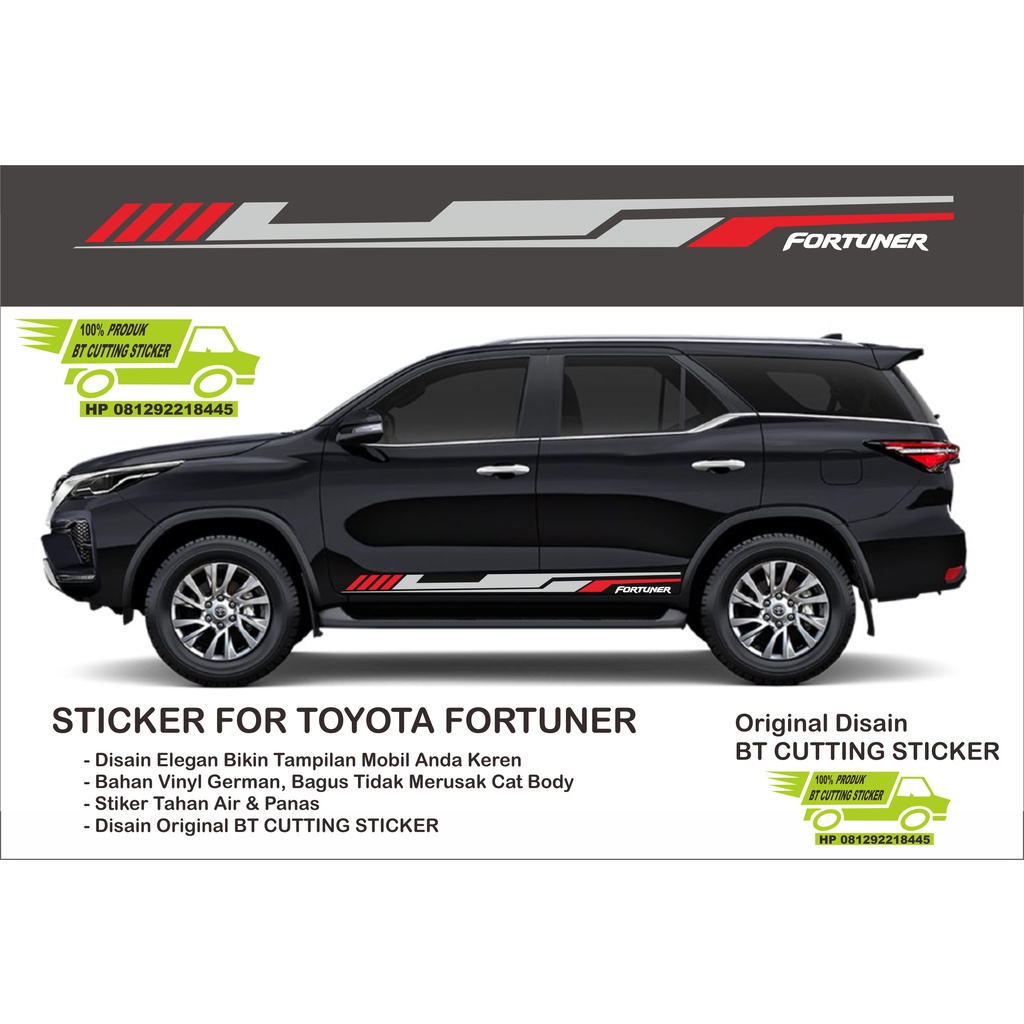 Jual sticker mobil toyota fortuner sticker mobil fortuner stiker toyota ... Jual sticker mobil toyota fortuner sticker mobil fortuner stiker toyota ...