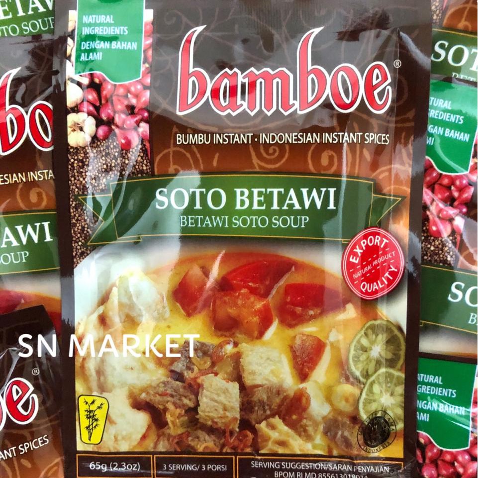 Jual Bamboe Bumbu Soto Betawi 65 gr | Shopee Indonesia