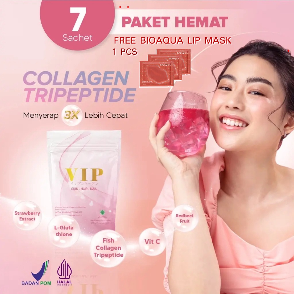 Jual VIP Collagen Drink minuman kolagen drink original paket hemat 1 ... Jual VIP Collagen Drink minuman kolagen drink original paket hemat 1 ...