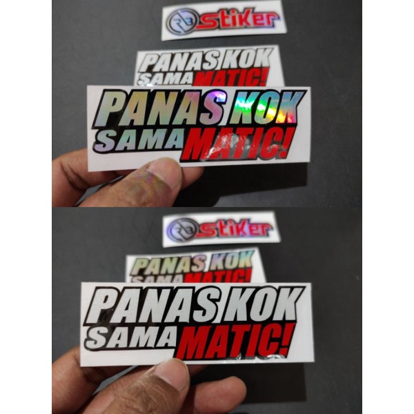 Jual Sticker panas kok sama matic cutting | Shopee Indonesia