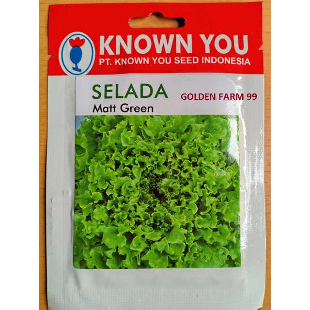 Benih selada MATT GREEN Know You Seed harga terjangkau | Shopee Indonesia