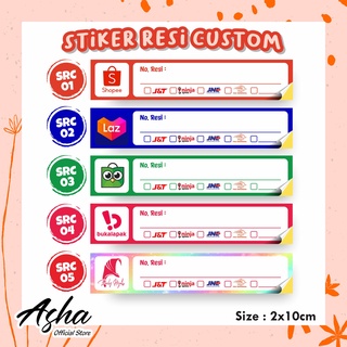 Jual STIKER LABEL RESI CUSTOM - STIKER LABEL RESI PENGIRIMAN STIKER ...