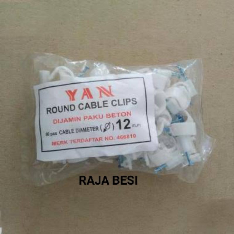 Jual Klem / Klam Kabel 12mm | Shopee Indonesia