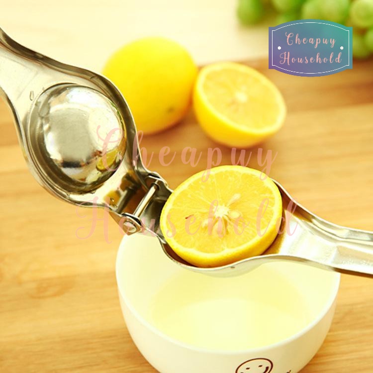 Jual ALAT PERAS JERUK LEMON SQUEEZER STAINLESS STEEL | Shopee Indonesia