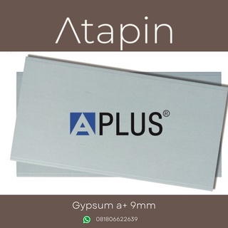 Jual Gypsum Aplus 9mm / Papan Gipsum A+ 9mm (1,2x2,4mtr) | Shopee Indonesia