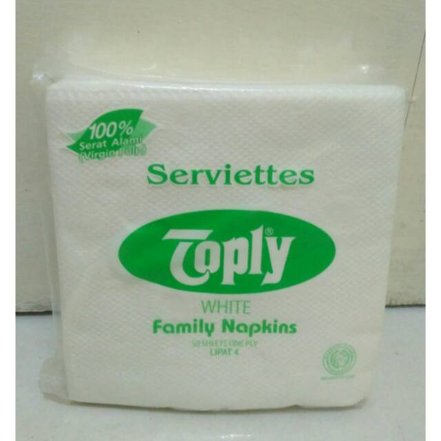 Jual TISSUE KERTAS TOPLY/TISSUE NAPKIN/TISSUE SERAP MINYAK Indonesia ...
