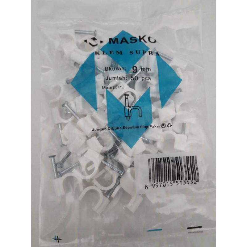 Jual Masko Klem Kabel 9mm | Shopee Indonesia