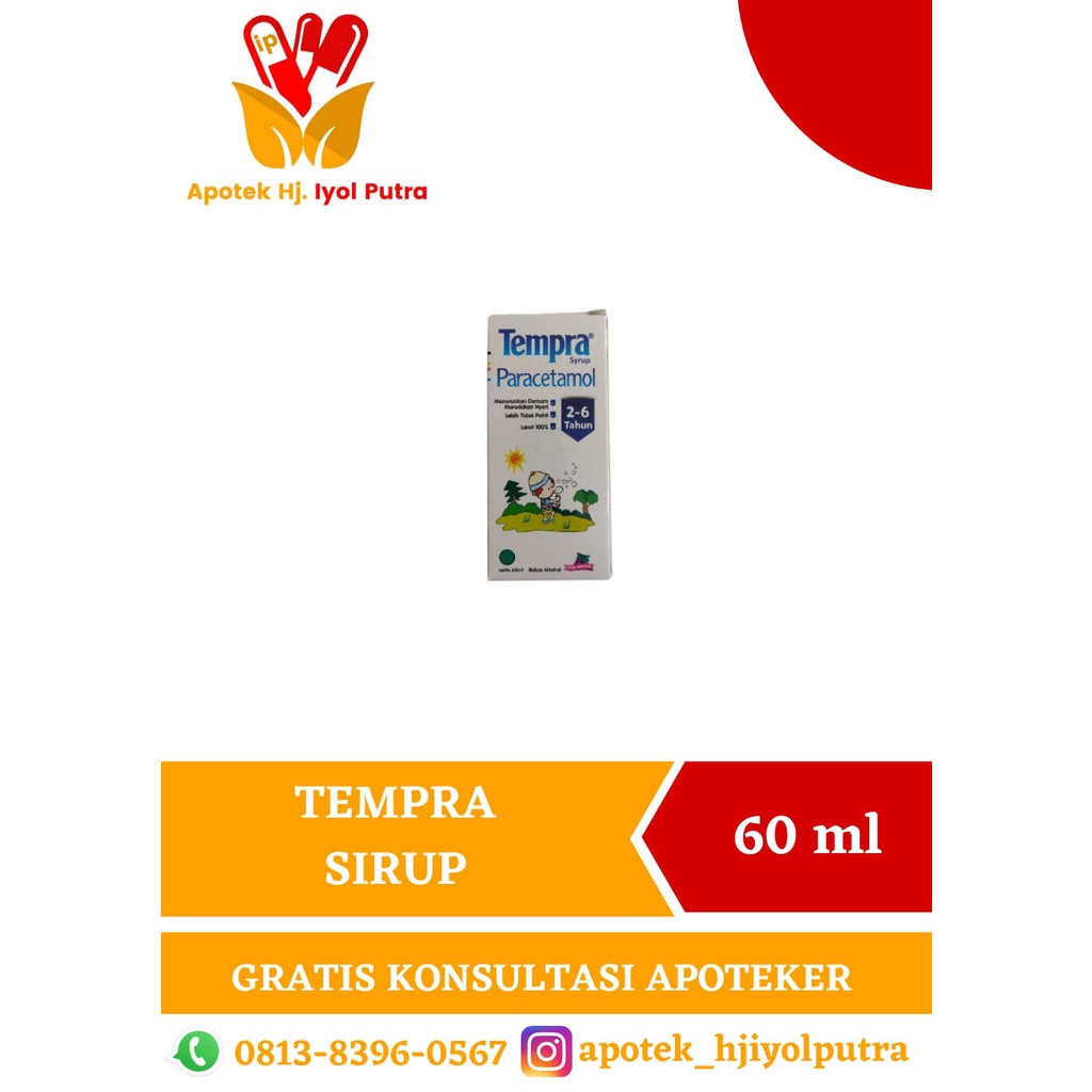 Jual TEMPRA SIRUP 60 ML | Shopee Indonesia