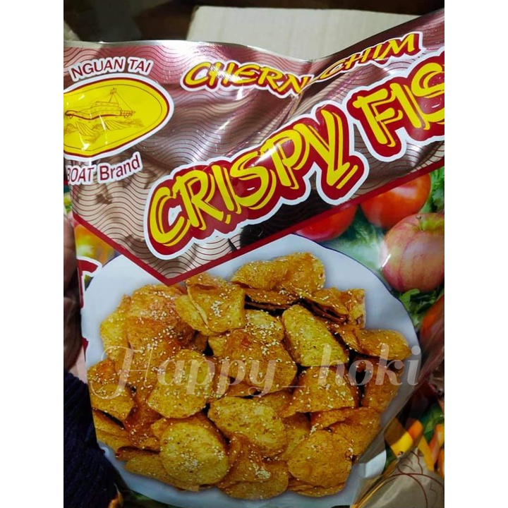 Jual Fly Boat Brand Crsipy Fish Snack Ikan Thailand Cemilan Sate Ikan ...