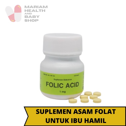 Jual Folic Acid Tab 1 Mg FM Asam Folat | Shopee Indonesia