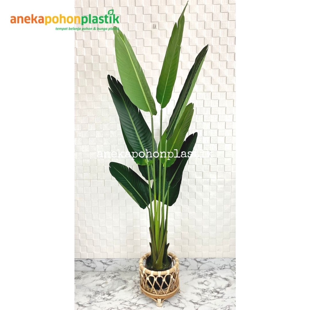 Jual Pohon Pisang Artificial T160 Pohon Pisang Hias Pisang Latex Cover ...