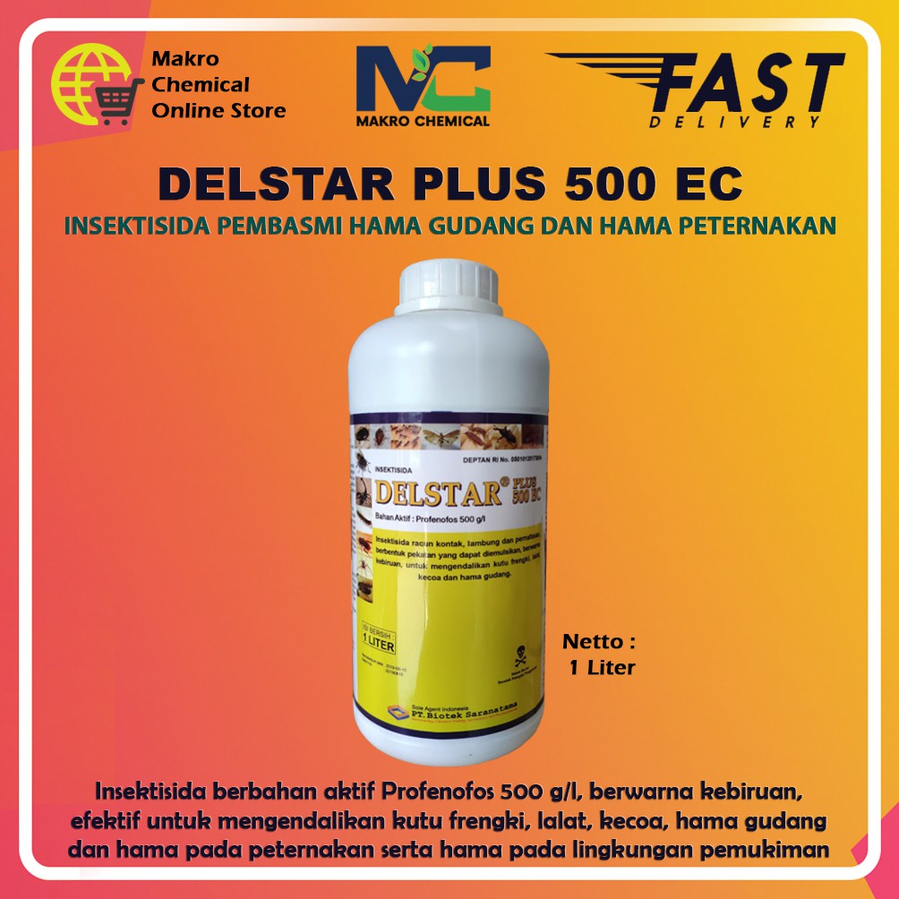 Jual DELSTAR PLUS 500 EC Insektisida Berdaya Basmi Cepat Terhadap ...