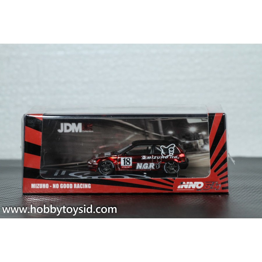 Jual Inno64 Honda Civic EF9 Mizuho-No Good Racing Diecast Honda ...