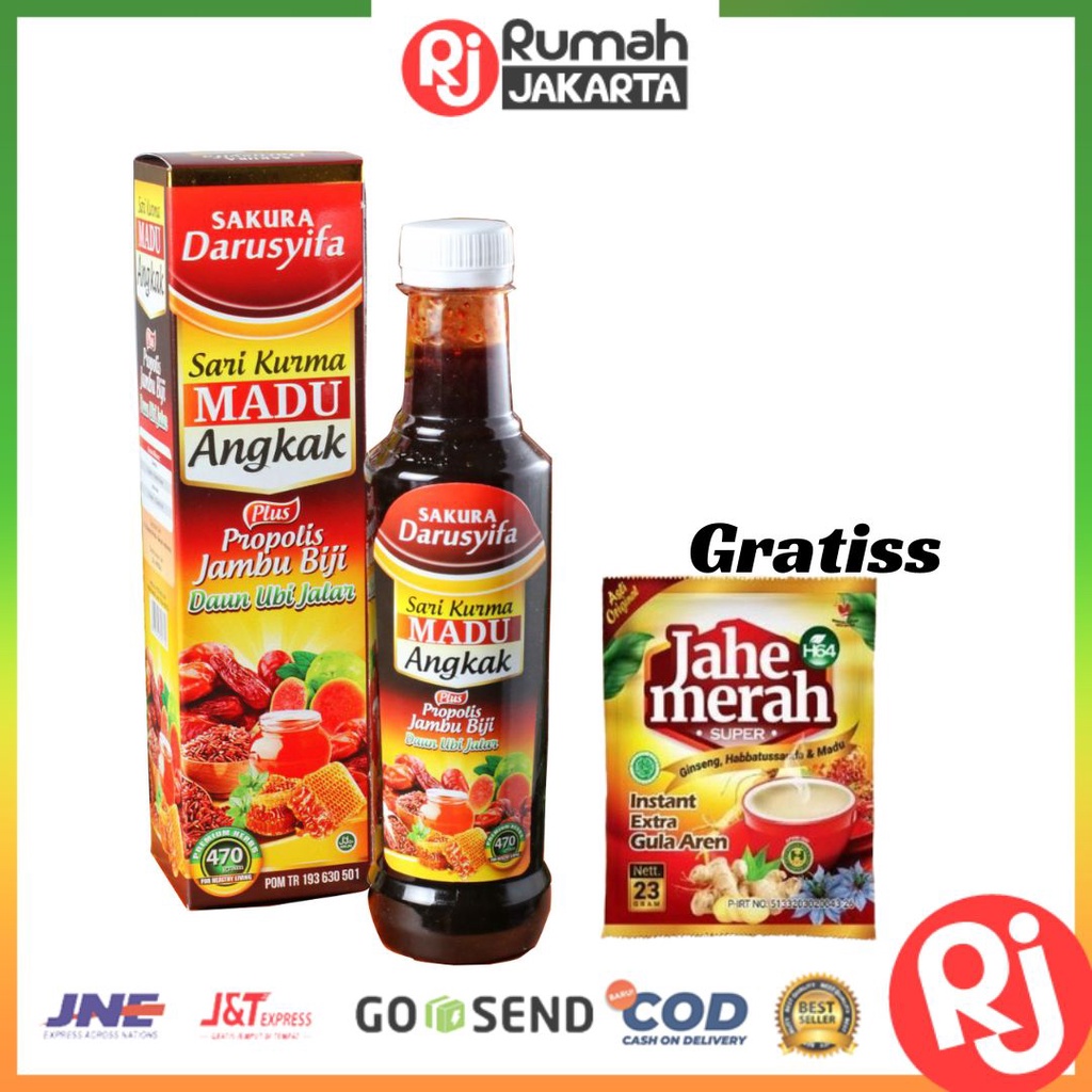 Jual Darusyifa - Sari Kurma Madu Angkak 470gr Obat Untuk DBD Tipes ...