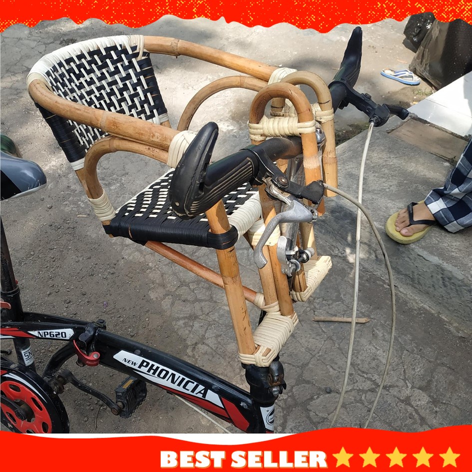 Jual Boncengan Kursi Sepeda MTB Tempat Duduk Untuk Anak Dari Rotan ...
