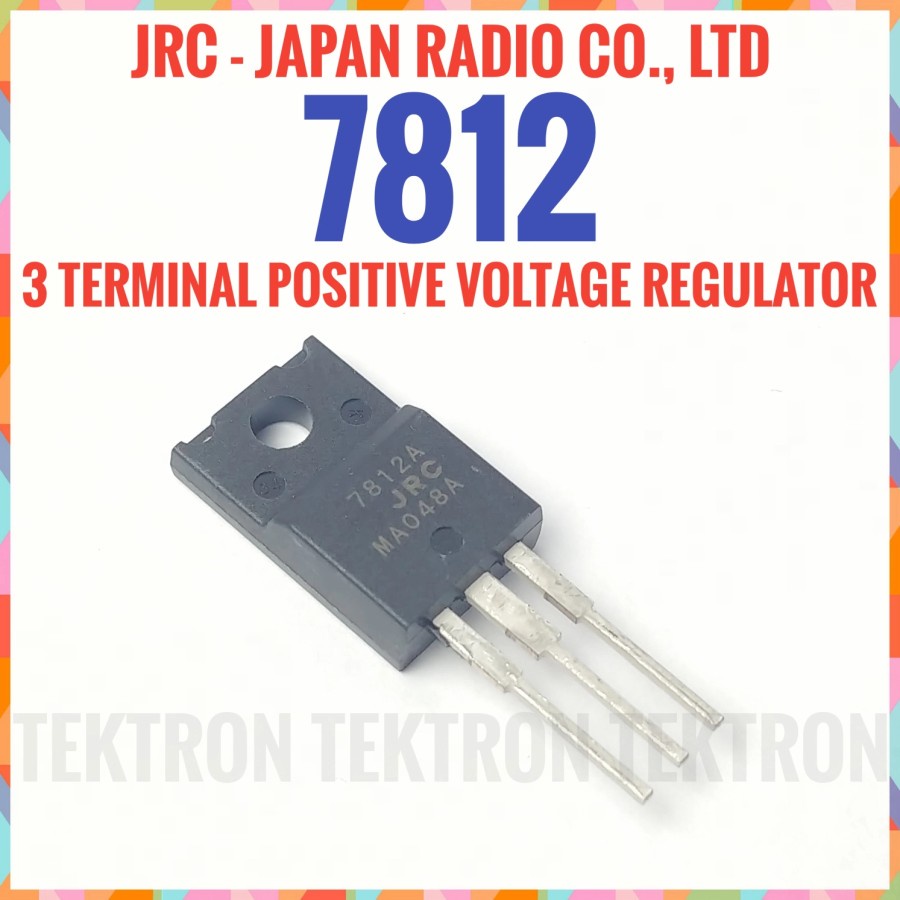Jual JRC 7812A Positive Voltage Regulator 12V 7812 Asli Ori L7812 1.5A | Shopee Indonesia